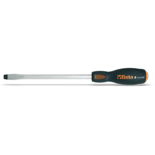 Jeu de 6 tournevis à zone de frappe pour vis à fente 1243LP D6 Beta Tools