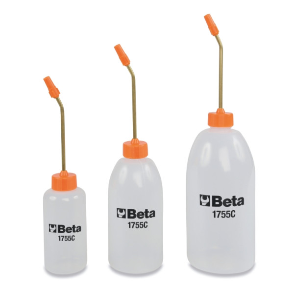 Almotolia de plástico, bicos curvos 1755C – Beta Tools