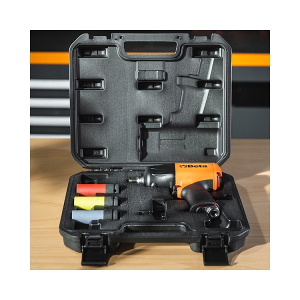 Reversible impact wrench, made from composite material, supplied with 3 ...