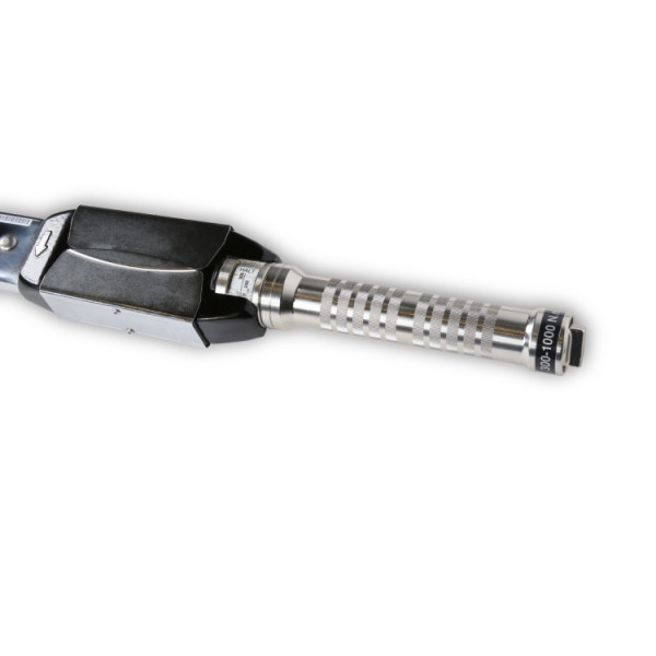 Click-type torque wrenches with push-through ratchets for right-hand ...