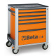 Mobile roller cab with seven drawers C24S/7 – Beta Tools