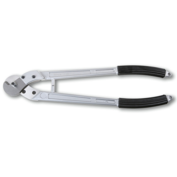 Heavy-duty cutters for flexible steel cables, handles with ...