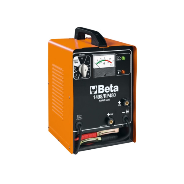 Conventional battery charger / starter, 12/24 V 1498/RP480 – Beta Tools
