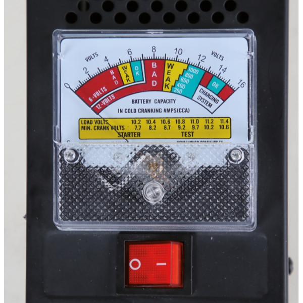 Analogue battery tester, 6-12V 1498TB/6-12 – Beta Tools