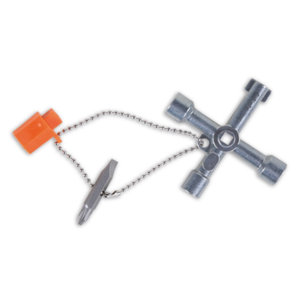 Four-way wrench for control panel operators 1600Q 8 – Beta Tools