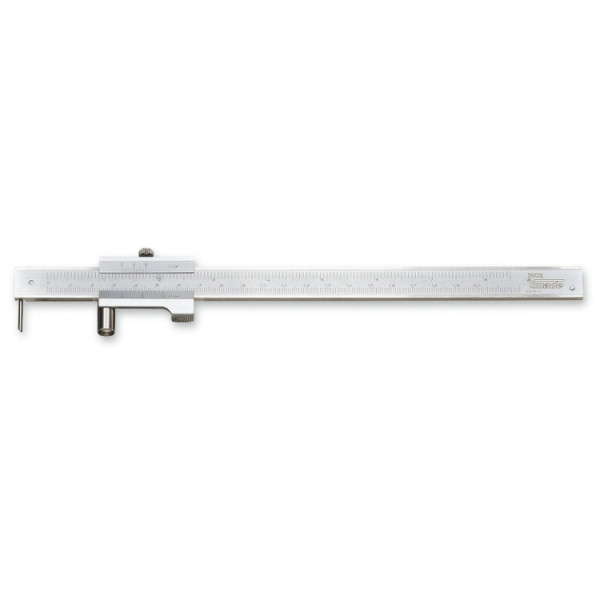 Universal gauge with contact-roll, made from stainless steel, reading ...
