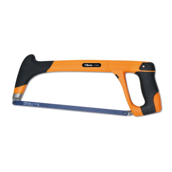 Hacksaw frame, blade attachment system in handle 1726N – Beta Tools