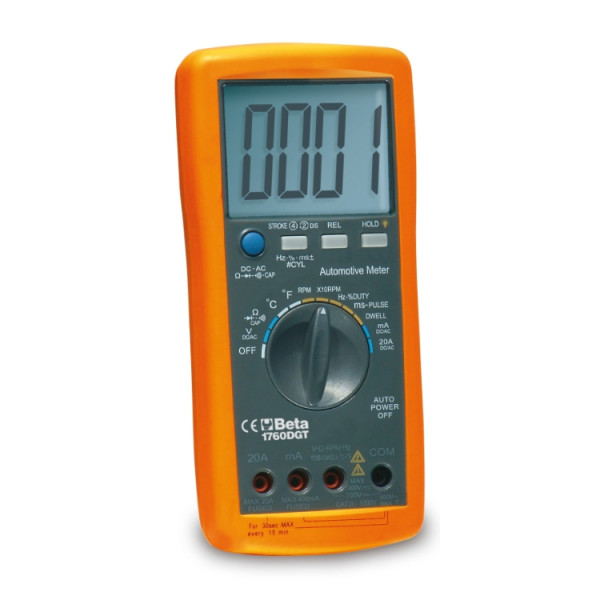 Digital automotive multimeter 1760DGT – Beta Tools