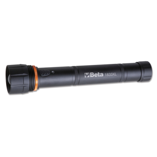 High-brightness LED torch, made of sturdy anodized aluminium, up to ...