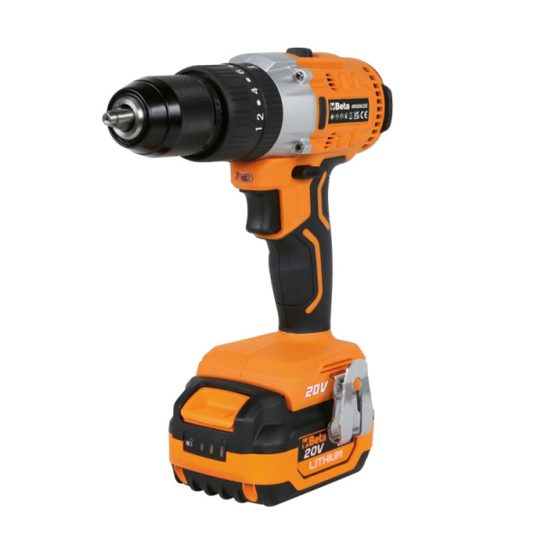 Impact drill kit, 20V, BRUSHLESS 1972/K20V-13BMC – Beta Tools