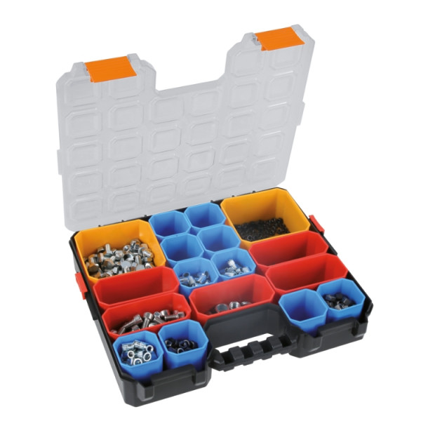 Organizer tool case with 17 removable tote trays 2080/V17 – Beta Tools