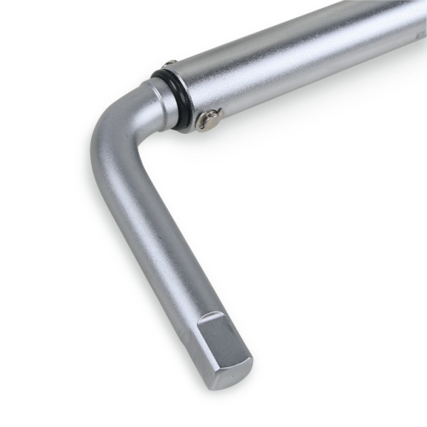 Click-type torque wrenches with L-shaped levers, for right-hand ...