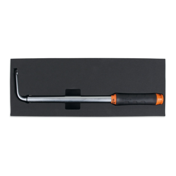 Click-type torque wrenches with L-shaped levers, for right-hand ...