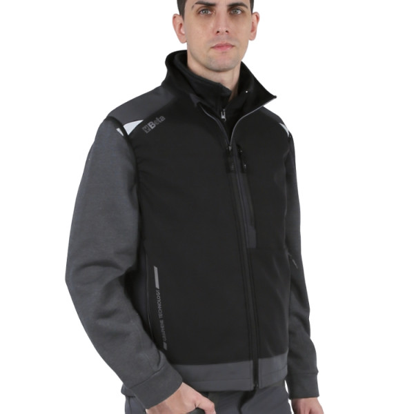 Sleeveless softshell work jacket, with graphene 7647GG – Beta Tools