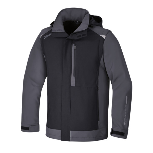 Softshell work jacket, made from graphene 7648GG – Beta Tools