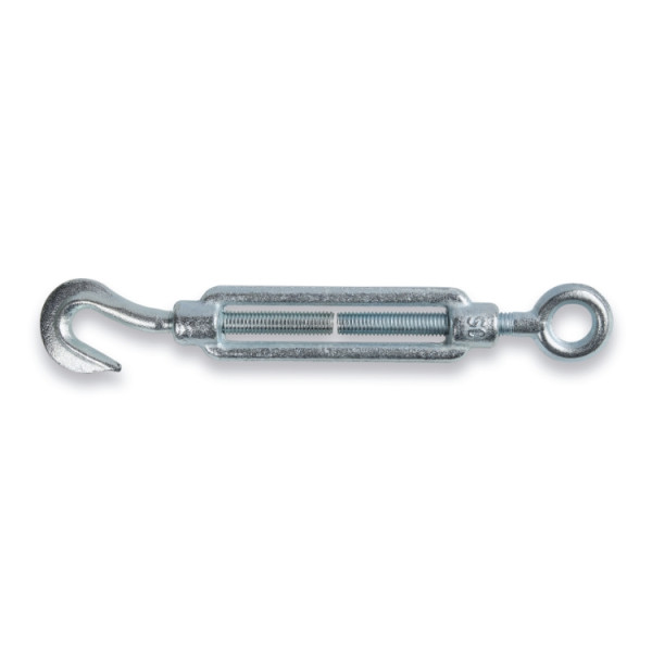 Hook and eye turnbuckles, galvanized 8506 – Beta Tools
