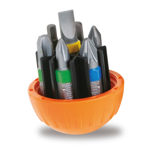 Reversible ratchet bit holder with articulated handle, and 7 built-in ...