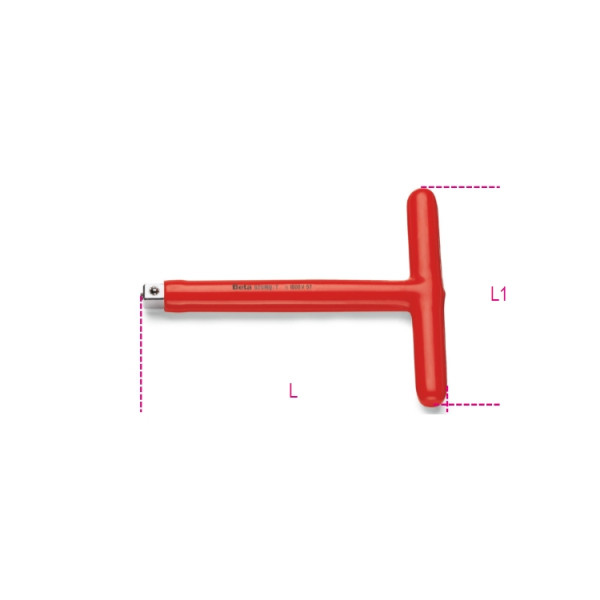 1/2” square drive, T-handle 920MQ/T – Beta Tools