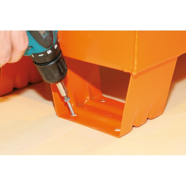 Tool trunk for building yards, made of sheet metal C22P – Beta Tools