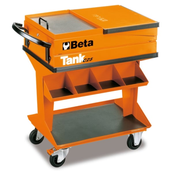 Tank trolley with shelf C25 – Beta Tools