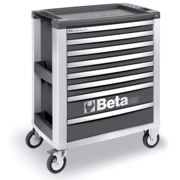 Mobile roller cab with eight drawers C39/8 – Beta Tools