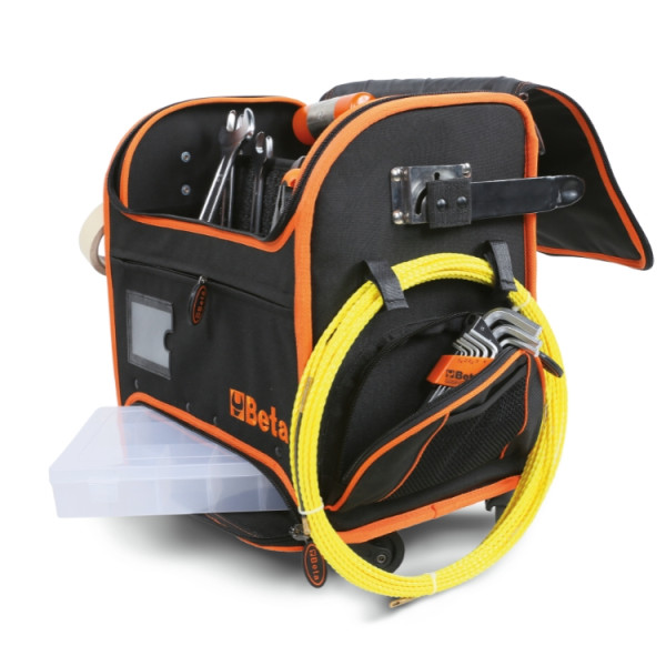 Tool trolley made from technical fabric, for electricians C8B – Beta Tools