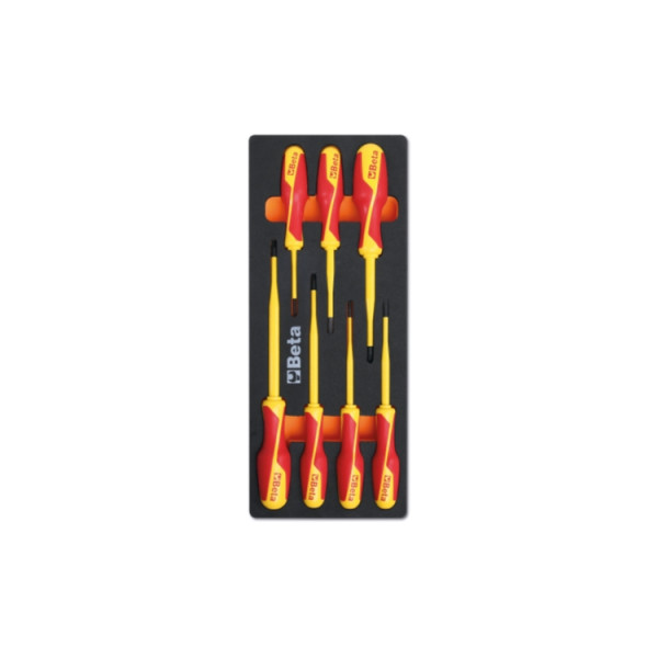 EVA foam tray with 1000V insulated tools for electrotechnical ...