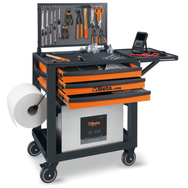 Service tool trolley with 3 drawers RSC51 – Beta Tools