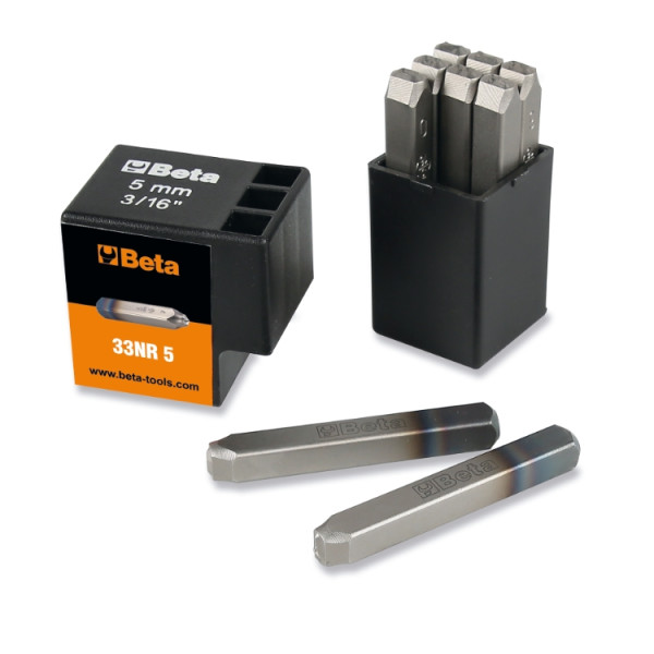 Set cijfer ponsen 33NR – Beta Tools